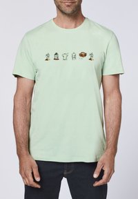 Detto Fatto IM „NATURE TO NATURE“-DESIGN - T-Shirt print - silt green ...