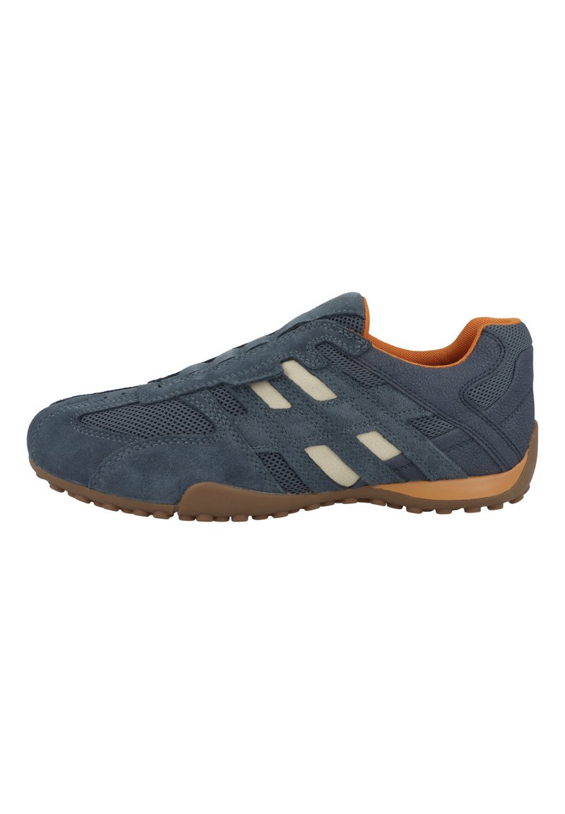 Geox SNAKE - Slip-ons - avio taupe/blue - Zalando