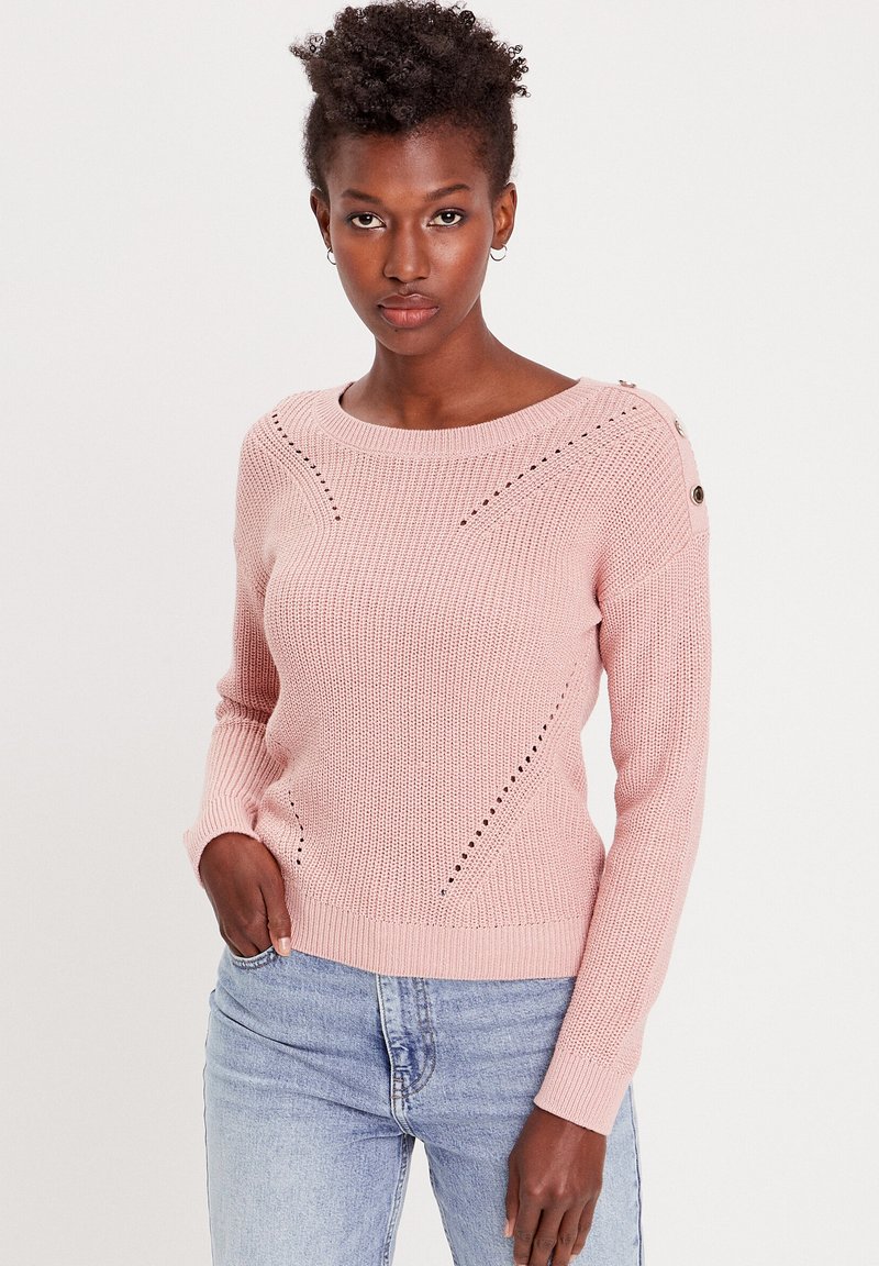 Cache Cache LANGÄRMELIG - Maglione - vieux rose/rosa screziato - Zalando.it