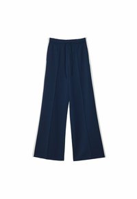 Stradivarius SOFT-TOUCH WIDE WITH SIDE STRIPE - Tracksuit bottoms ...