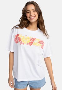 Roxy Print T-shirt - wbb/white - Zalando