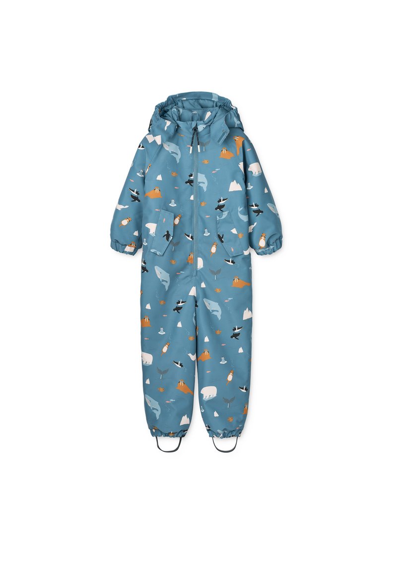 Liewood MADDY SNOWSUIT UNISEX - Snowsuit - arctic sea/ocean view/blue ...