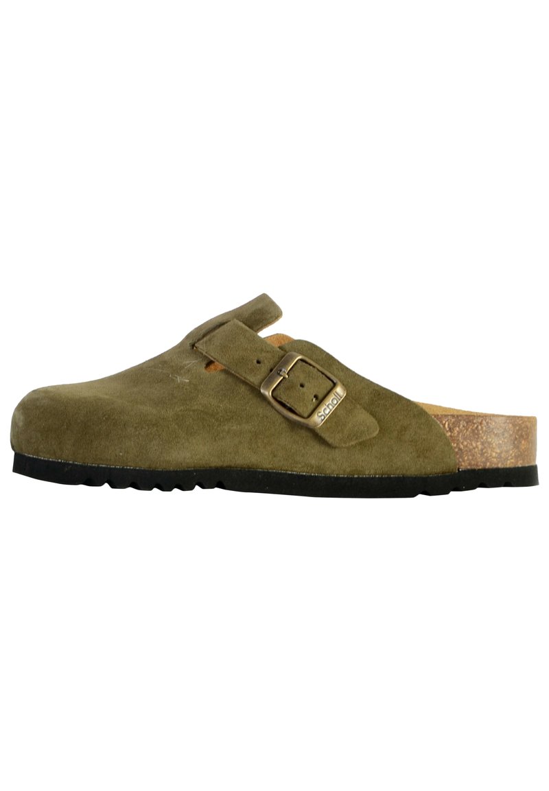 Scholl FAE - Ciabattine - khaki/verde - Zalando.it