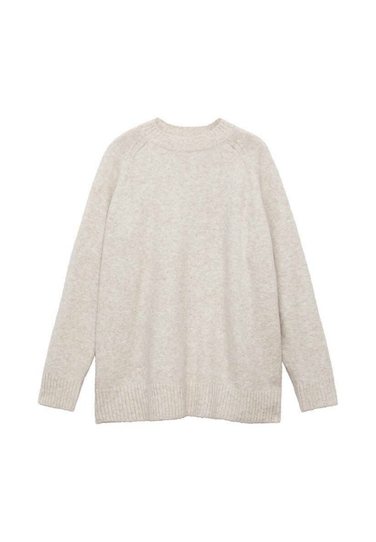 Mango ROUND-NECK - Jersey de punto - beige - Zalando.es
