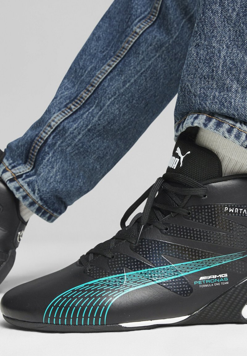 Puma MERCEDES-AMG PETRONAS MOTORSPORT CARBON CAT MID - Sneaker high ...