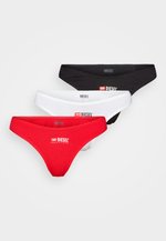 Diesel PUNCHY 3 PACK - String - red/rood - Zalando.nl