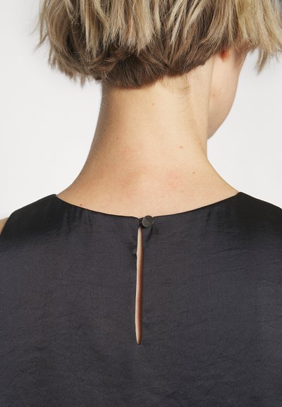 Theory RACER TANK CRUSH - Top - deep navy/azul oscuro - Zalando.es