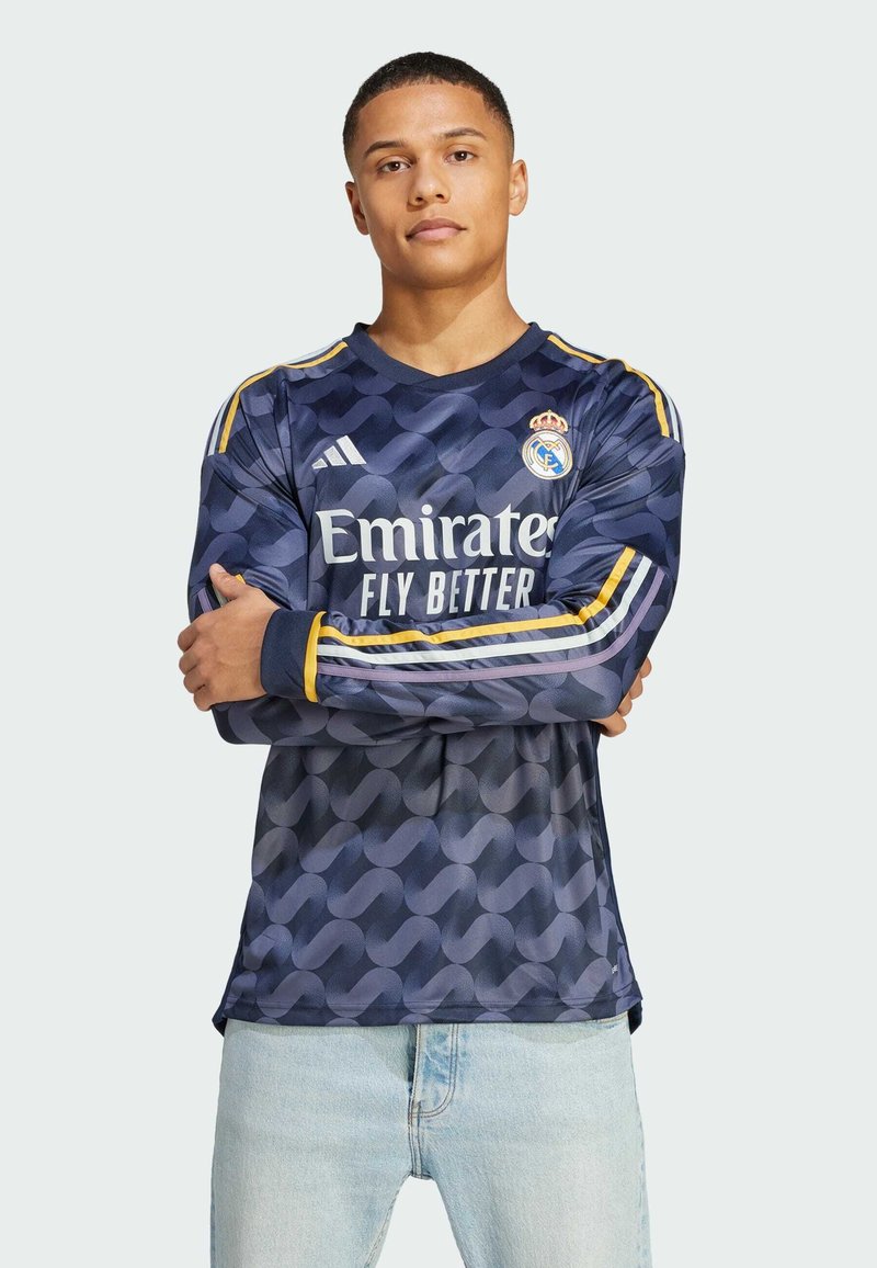 adidas Performance REAL MADRID - Goalkeeper shirt - legend ink/blue ...