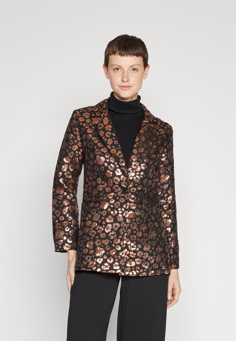 Never Fully Dressed JACQUARD DYNASTY JACKET - Bleiser - brown/pruun ...