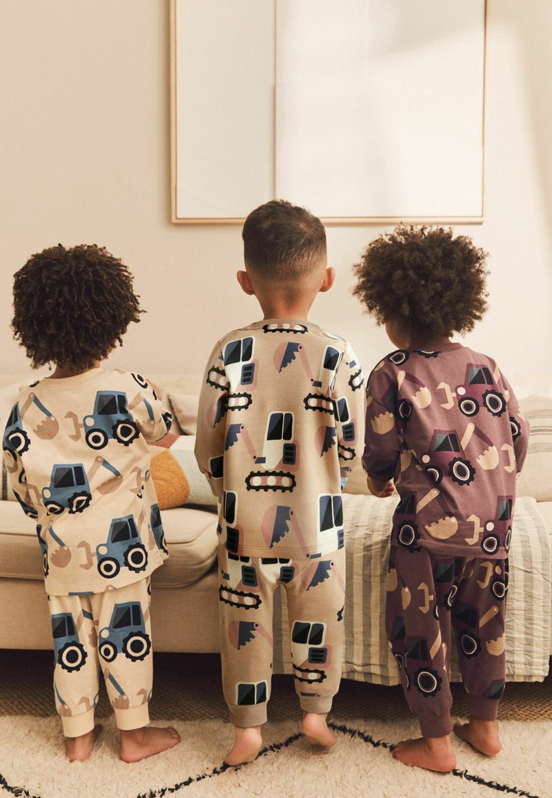 Next 3 PACK SNUGGLE SET - Pijama - chocolate brown/beige - Zalando.es