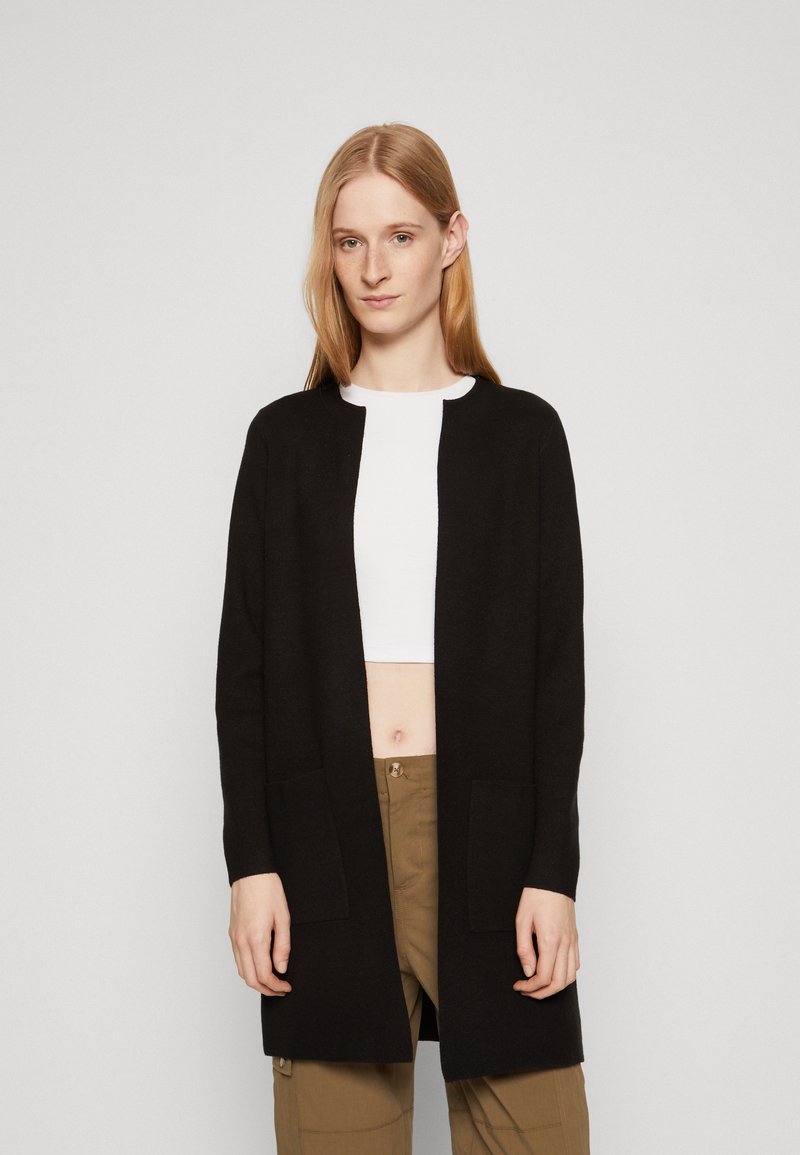 ONLY Tall ONLRIVER LONG CARDIGAN - Cardigan - black - Zalando.ie