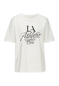LASCANA Active ACTIVE - Print T-shirt - weiß/white - Zalando