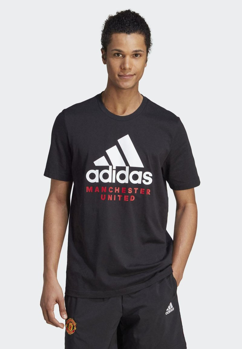 adidas Performance MANCHESTER UNITED DNA GRAPHIC - Club wear - black ...
