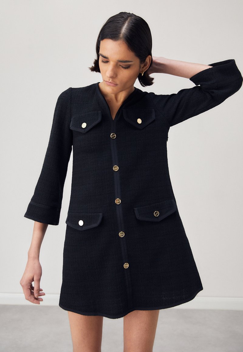 Sandro Cocktail Dress Party Dress Noir Black Zalando