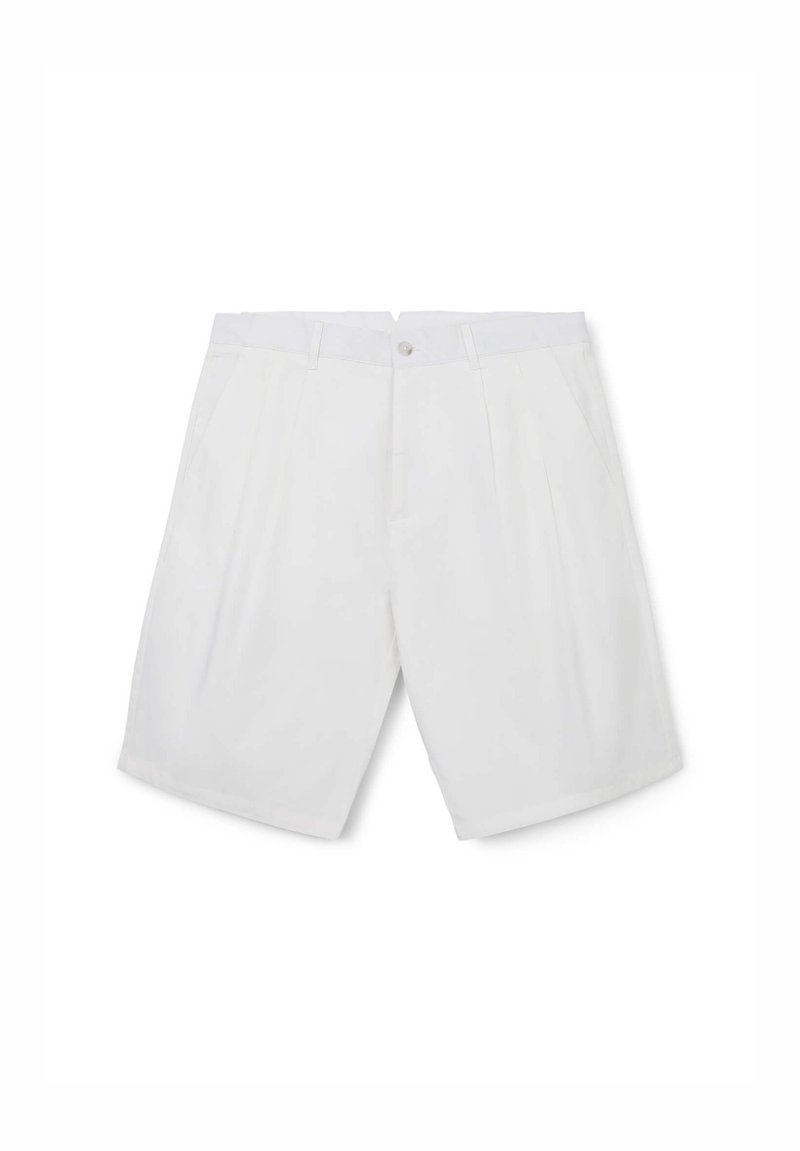 Calliope Short - bianco lana/denim blanc - ZALANDO.FR
