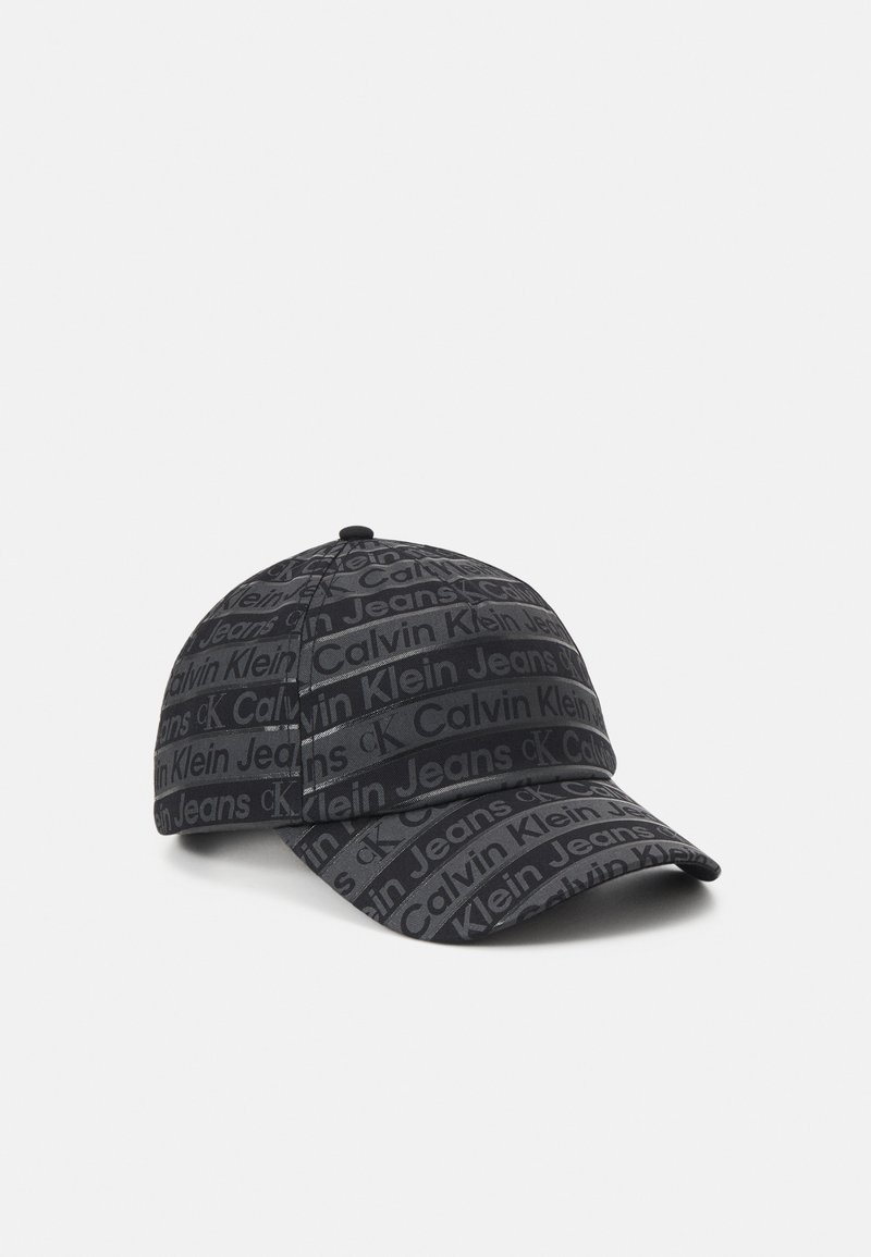 Calvin Klein Jeans EXCLUSIVE CAP AOP - Cap - black/schwarz - Zalando.de