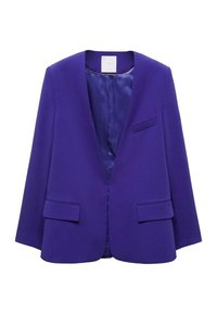 Mango Blazer - dark blue/mörkblå - Zalando.se