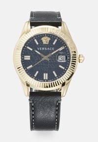 Versace GRECA TIME - Klocka - black/champagne/svart - Zalando.se