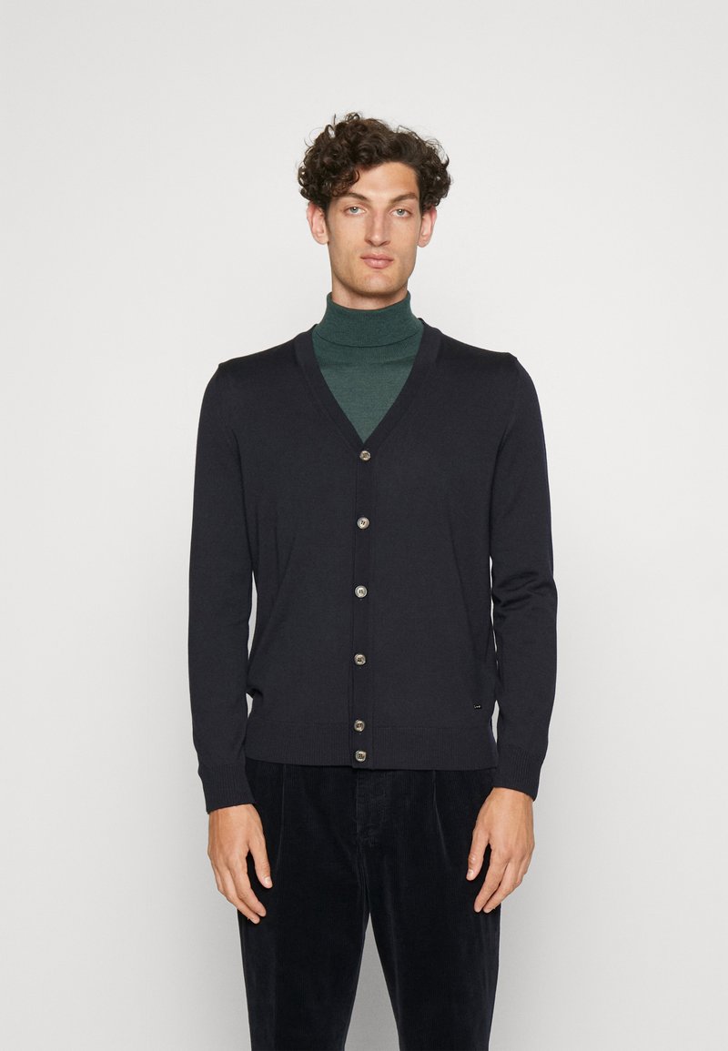 JOOP! DANILON - Neuletakki - dark blue/tummansininen - Zalando.fi