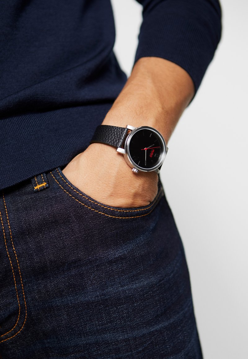 HUGO RASE - Reloj - black/negro - Zalando.es