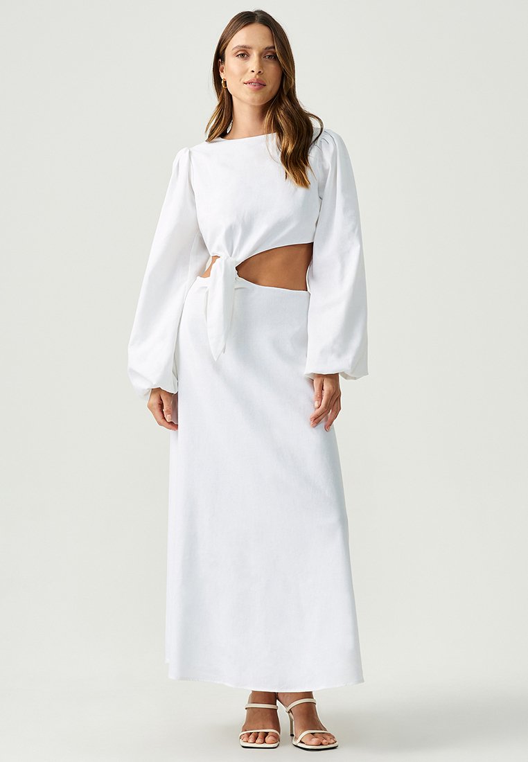 ST MRLO SIAN TIE - Vestido informal - white/blanco - Zalando.es