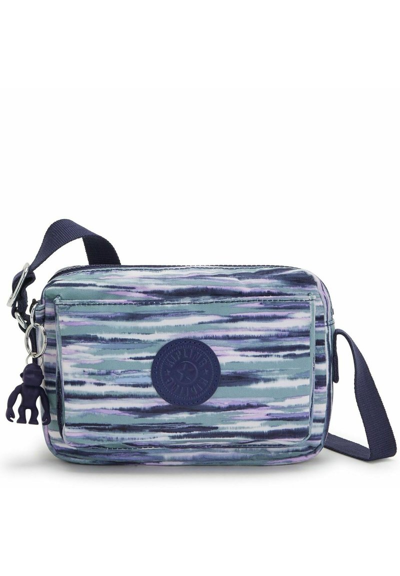 Kipling BASIC PRT ABANU - Umhängetasche - brush stripes/blau - Zalando.de