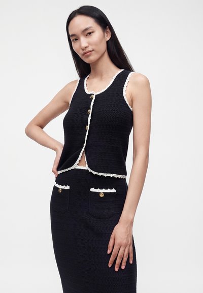 Maje LAPAL - Liivi - marine/tummansininen - Zalando.fi