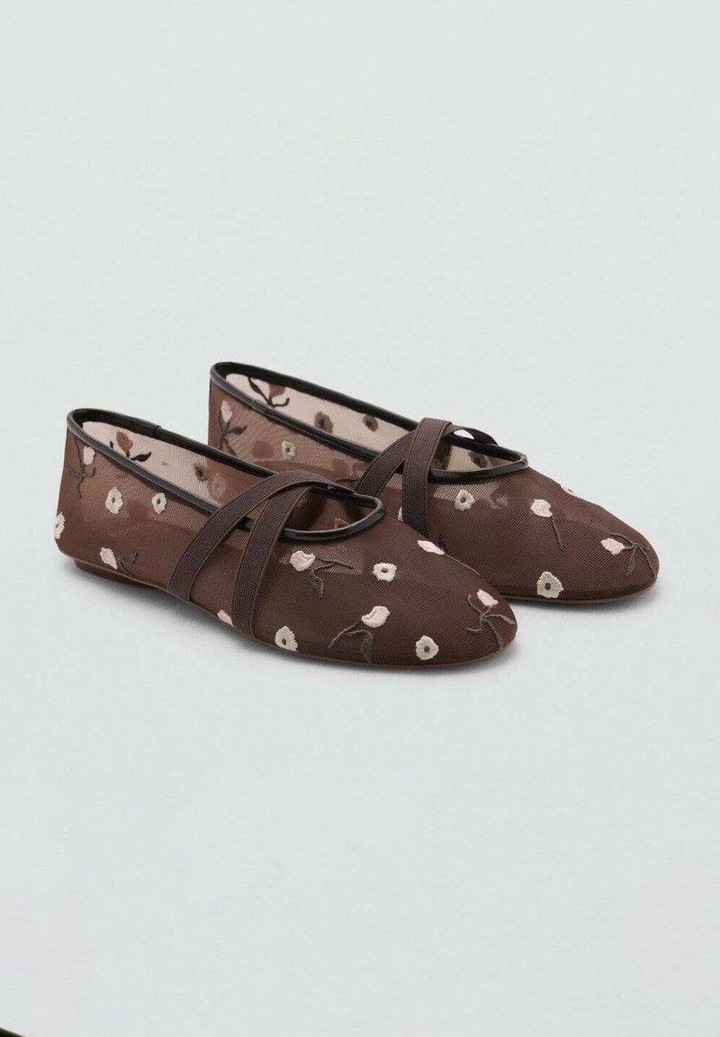 Mango BALTA - Ballerinaskor - brown/brun - Zalando.se