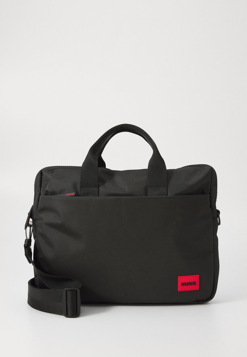 HUGO - Torba na laptopa/czarny - Zalando.pl