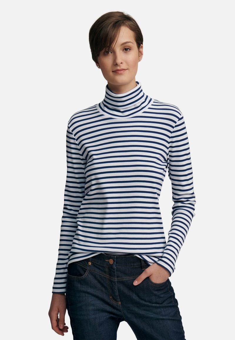 PETER HAHN Long sleeved top - weiss/white - Zalando