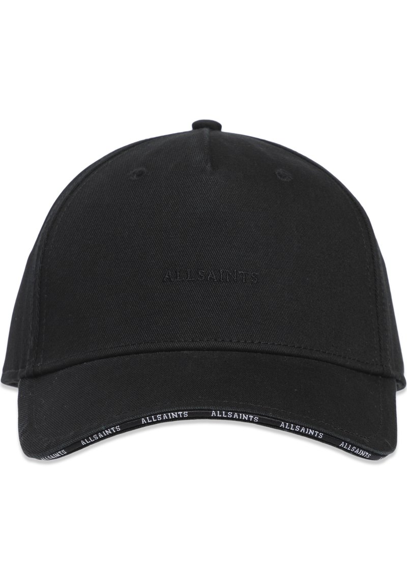 AllSaints SANDWICH BRIM LOGO BASEBALL - Cap - black - Zalando.ie