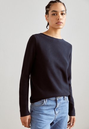 BOSS C FANIKASA - Strickpullover - dark blue/blau - Zalando.de
