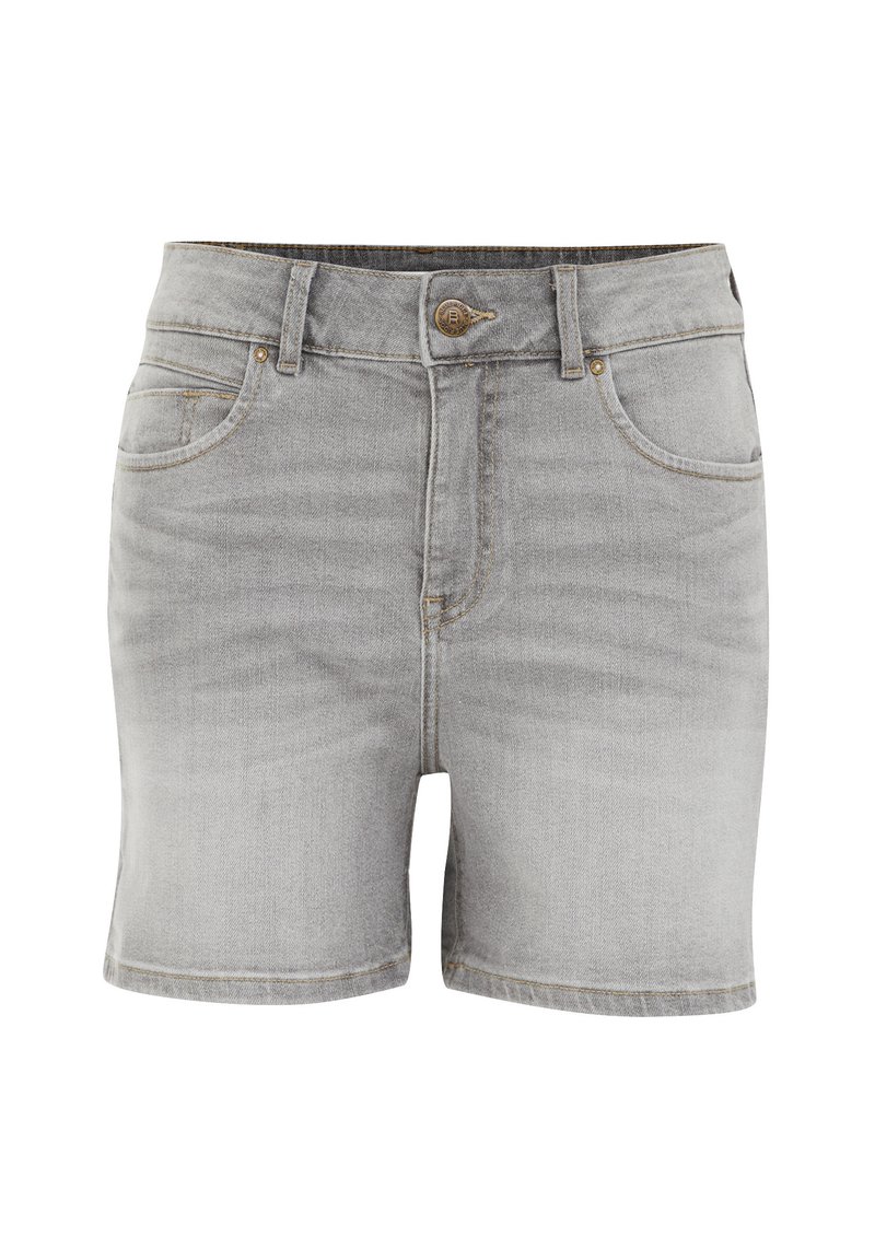 WE Fashion BLUE RIDGE - Denimshorts - light grey/lysegrå - Zalando.dk