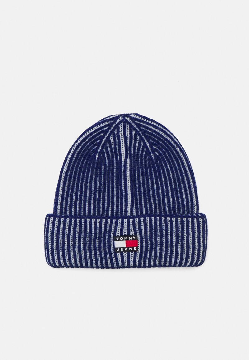 Tommy Jeans HERITAGE BEANIE - Beanie - bright blue/blue - Zalando.co.uk