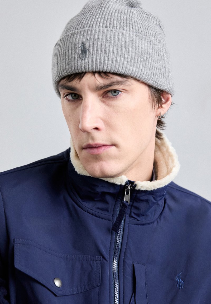 Polo Ralph Lauren COLD WEATHER HAT - Lue - fawn grey heather/grå ...