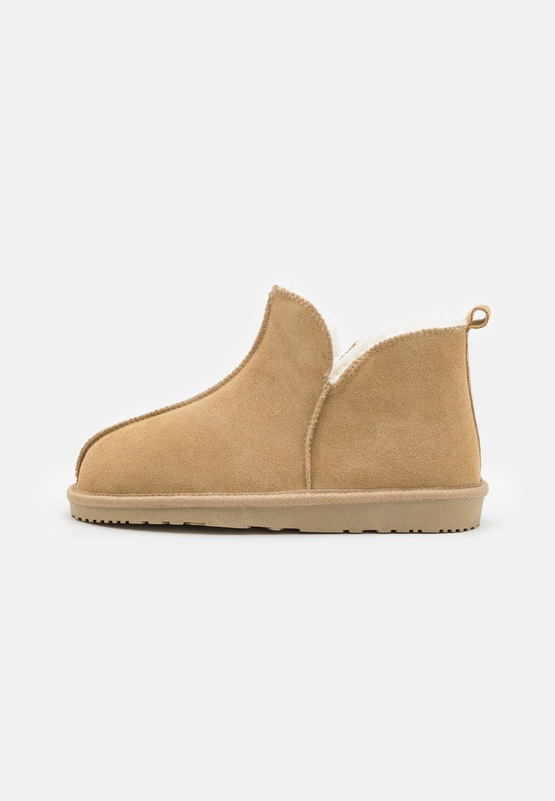 Anna Field LEATHER - Ankle boots - beige - Zalando.ie