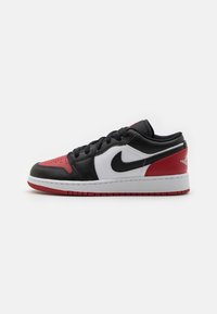 Jordan AIR JORDAN 1 UNISEX - Ghete baschet - white/black/varsity red ...