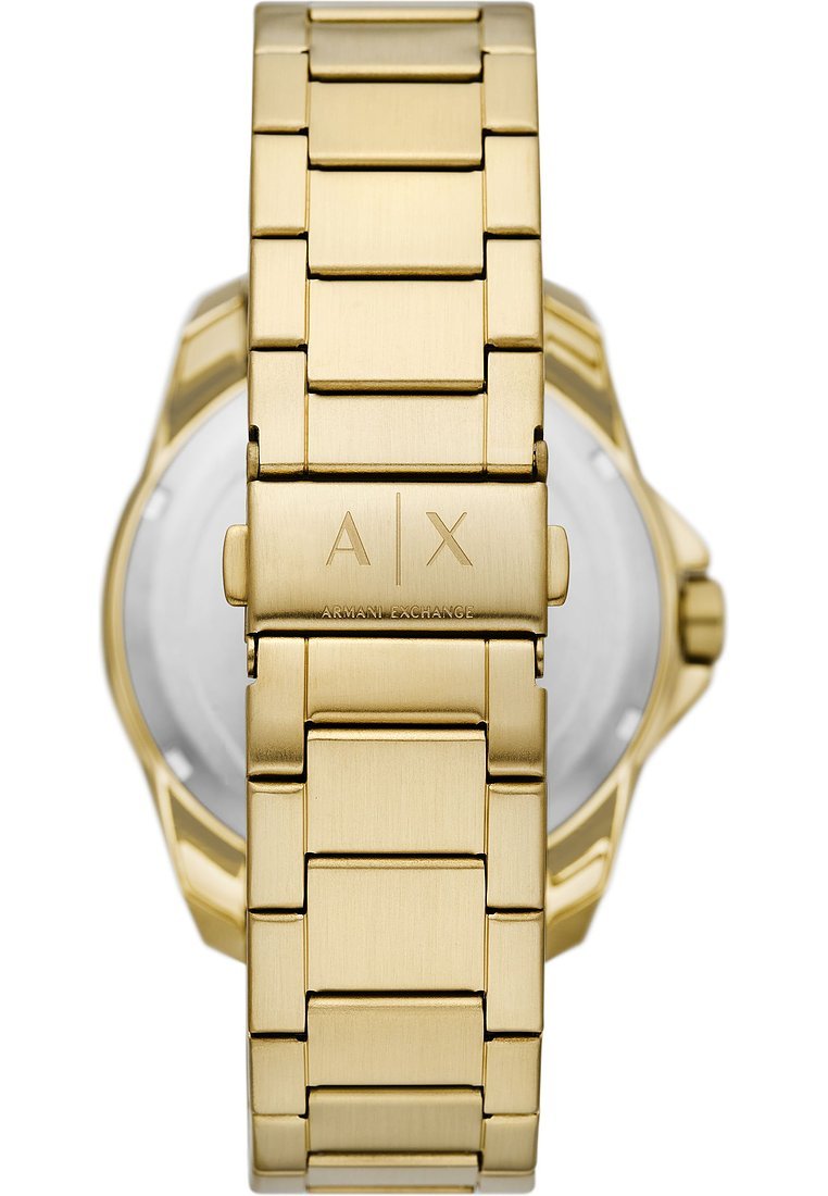 Armani Exchange QUARTZ HAND DATE 44MM Montre stainless steel gold dore ZALANDO.FR