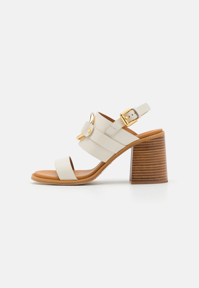 See by Chloé HANA - Riemensandalette - natural/offwhite - Zalando.de