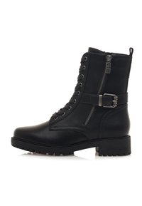 mtng Platform ankle boots - mate/black - Zalando