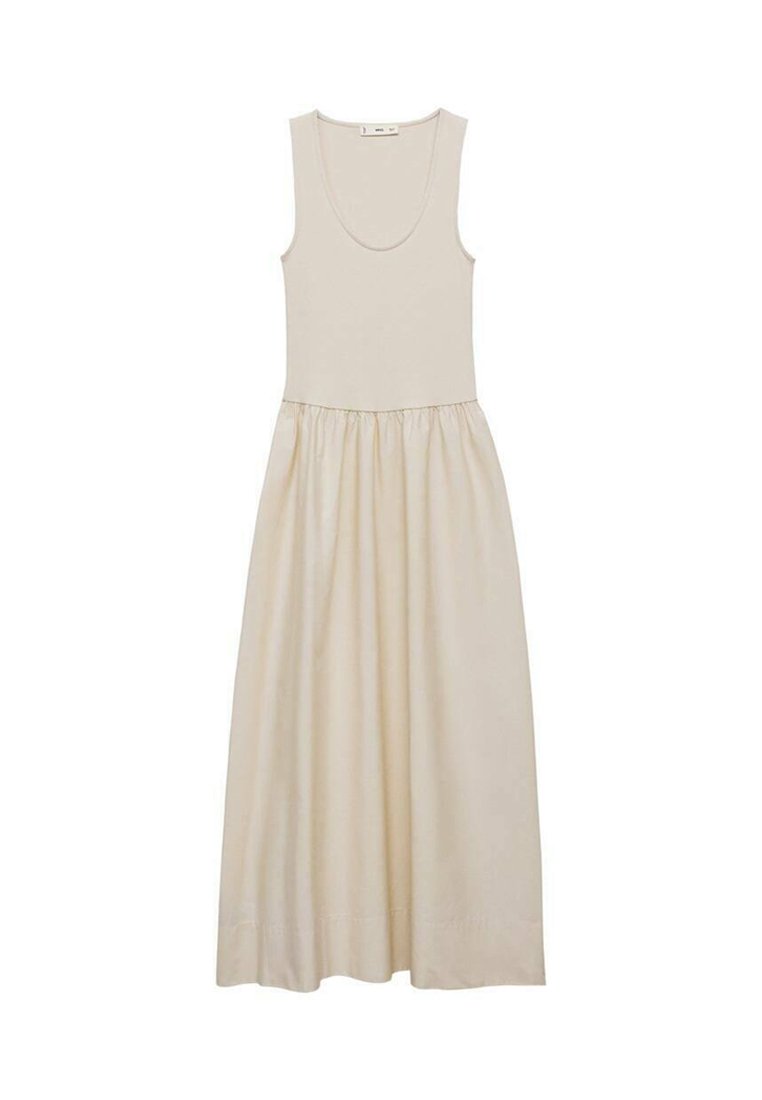 Mango VALVI - Maxi-jurk - off-white/crème - Zalando.nl