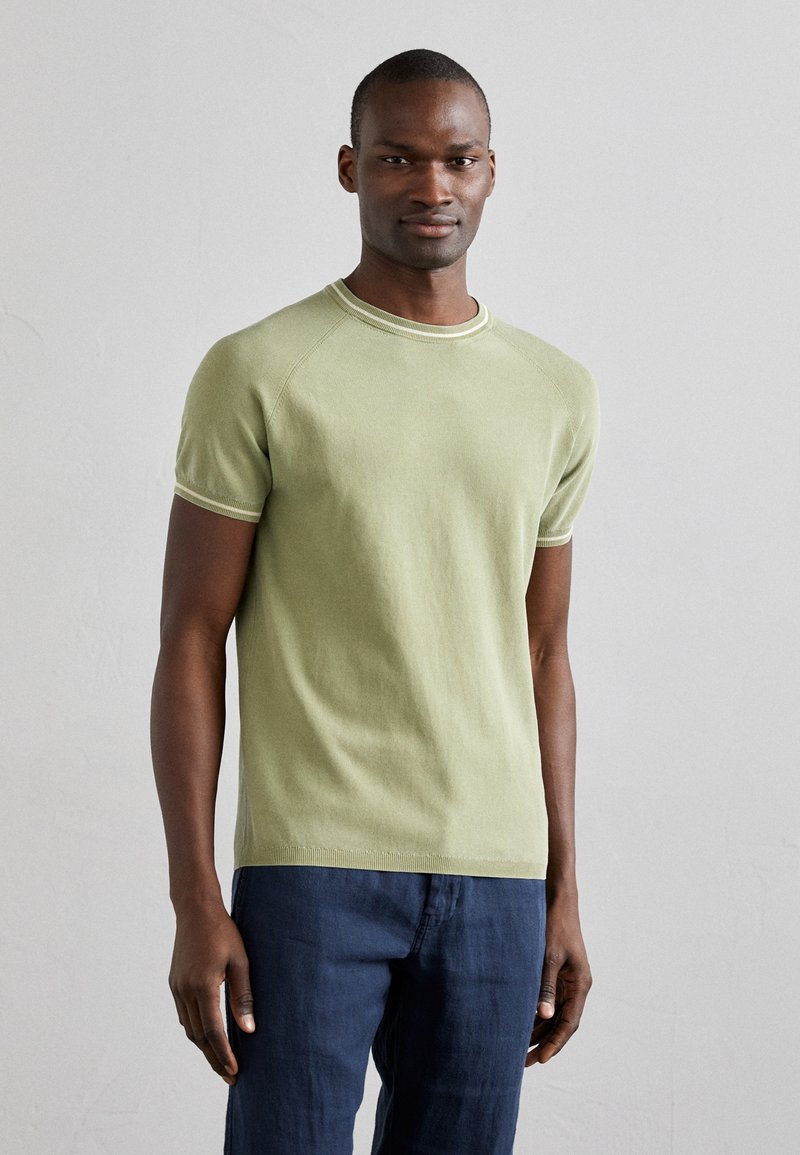ASPESI MOD - T-Shirt basic - salvia/sage green/hellgrün - Zalando.de