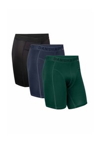 Danish Endurance EXTRA LONG SPORTS TRUNKS - Boxershorts - black/blue ...