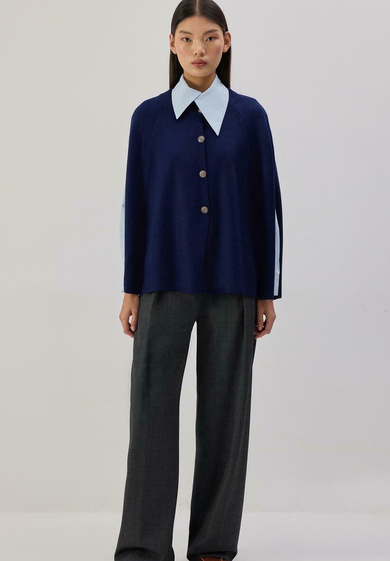 Touché Privé Cape - navy blue/dark blue - Zalando