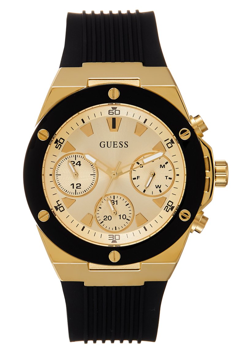 Guess ATHENA - Montre - black/gold-coloured/noir - ZALANDO.FR