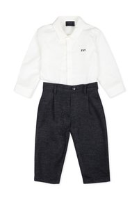 FAY SET - Broek - white/wit - Zalando.nl
