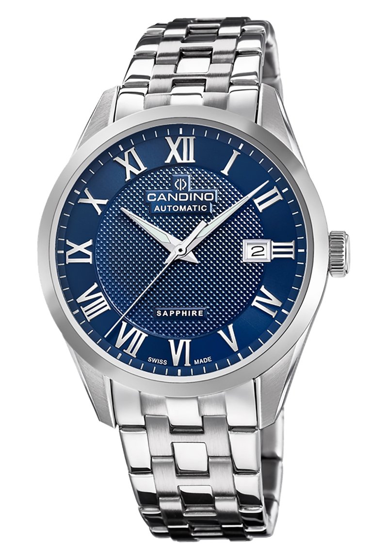 Candino AUTOMATIC COLLECTION - Watch - dunkelblau/silber/dark blue ...