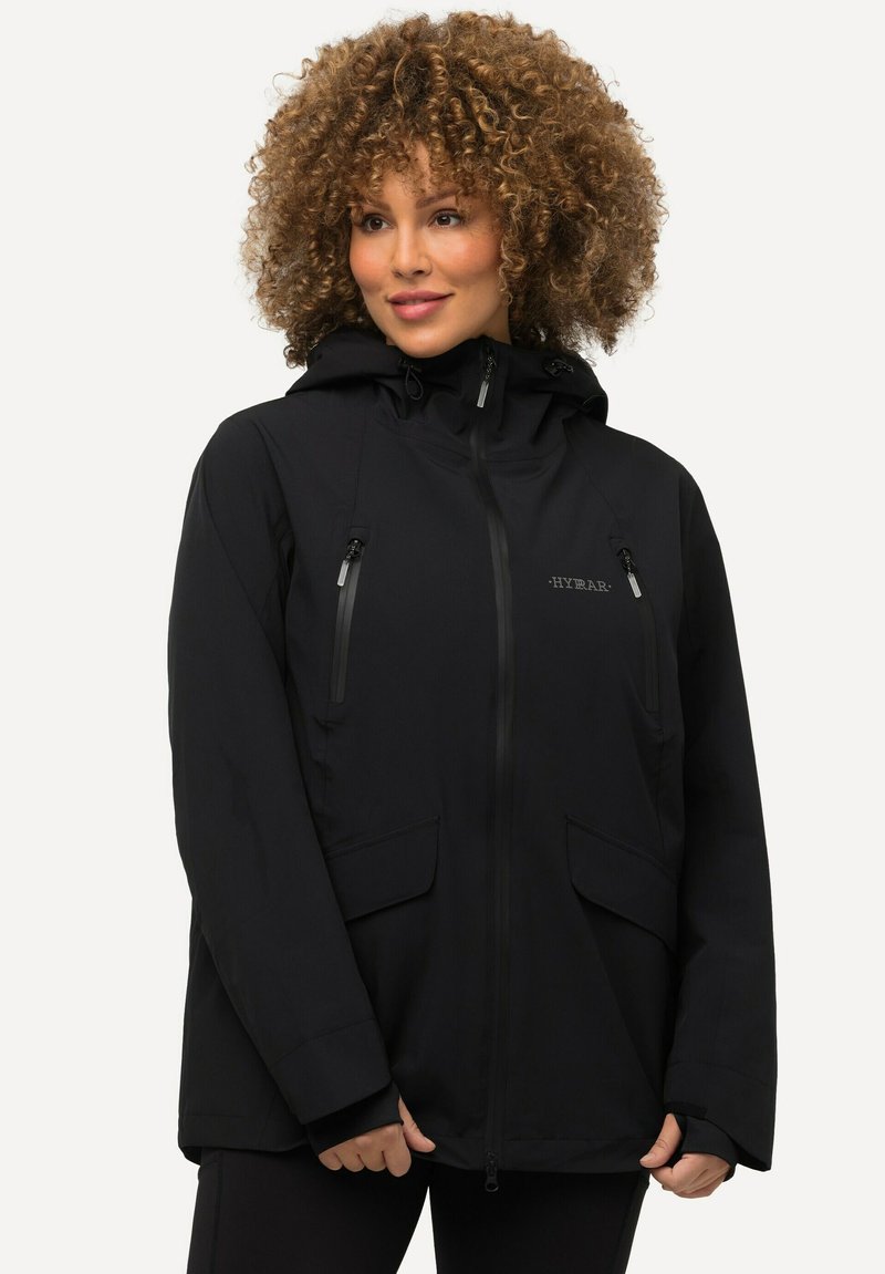 Ulla Popken Outdoorjas - black/zwart - Zalando.nl