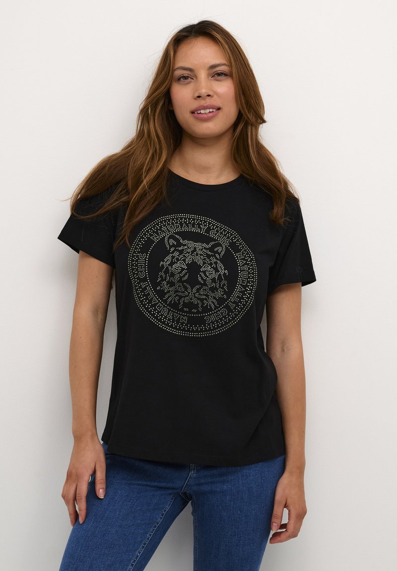 Culture CUGITH TIGER - T-Shirt print - black/schwarz - Zalando.ch