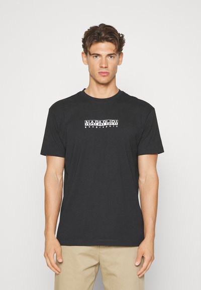 Napapijri BOLLO - T-Shirt print - blue marine/dunkelblau - Zalando.ch
